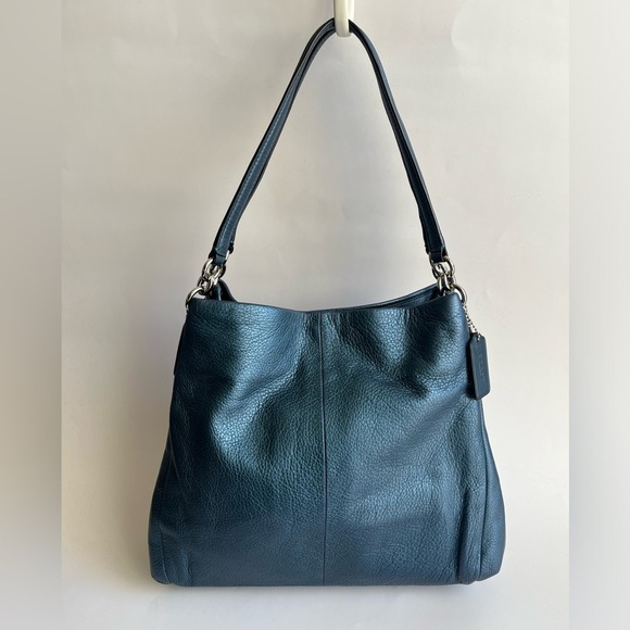 Coach | Bags | Coach Pebble Leather Madison Phoebe Shoulder Bag ...